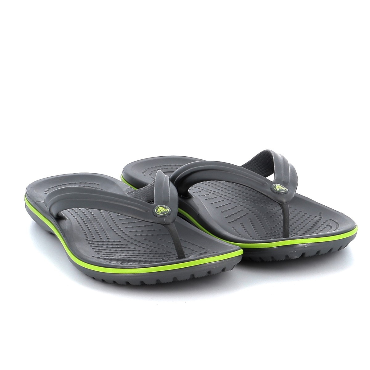 Σαγιονάρα Crocs Crocband Flip Ανατομική Χρώματος Γκρί 11033-0A1 ...
