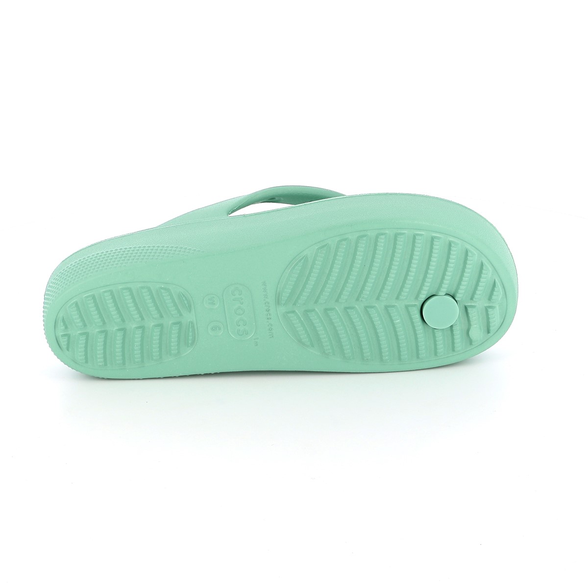 Γυναικεία Σαγιονάρα Crocs Classic Platform Πράσινο | Serafinoshoes.gr