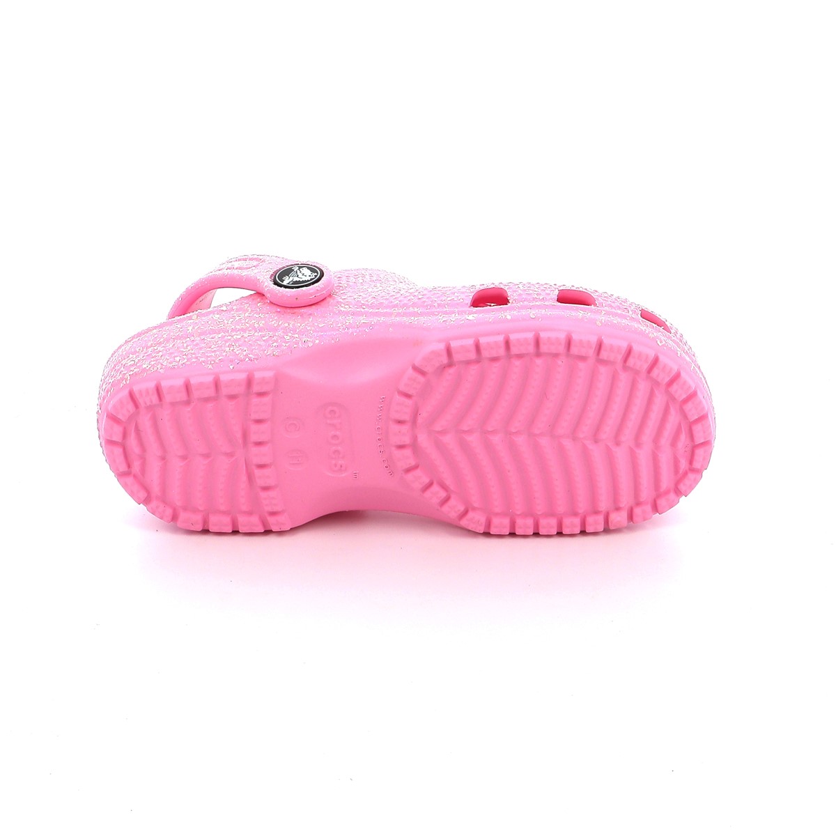 Παιδικό Σαμπό για Κορίτσι Crocs Classic Glitter Clog K Ανατομικό ...