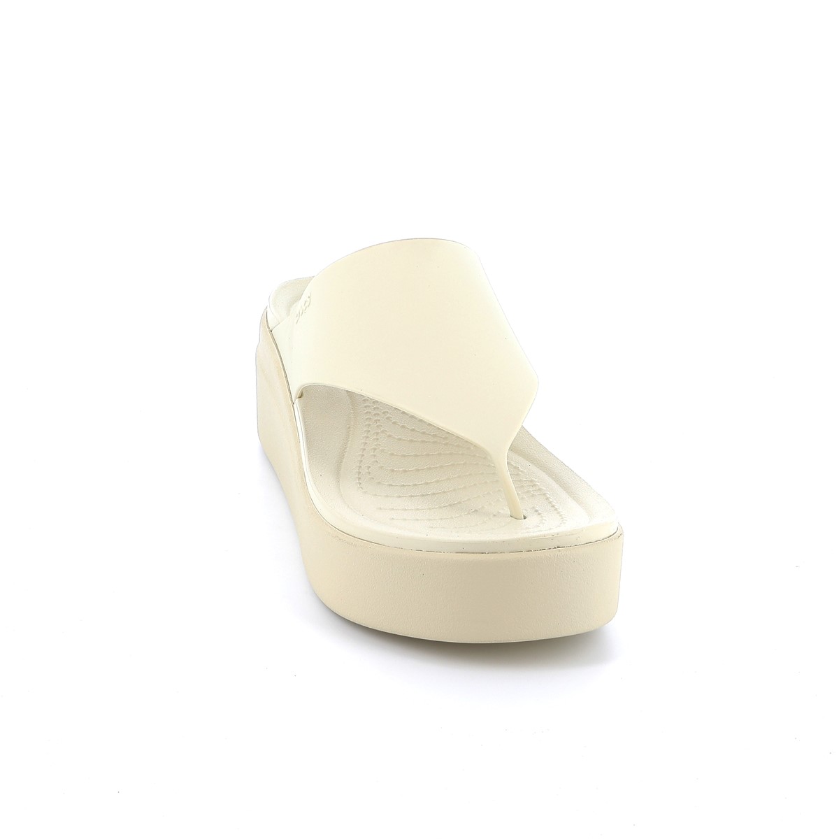 Γυναικείο Mule Crocs Brooklyn Flip Ανατομικό Χρώματος Μπεζ 208727-2Y2 ...