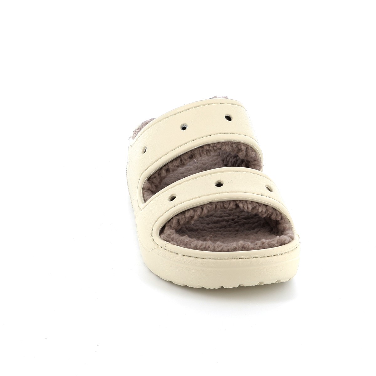 Γυναικεία Παντόφλα Crocs Classic Cozzzy Sandal Ανατομική Χρώματος Μπεζ ...