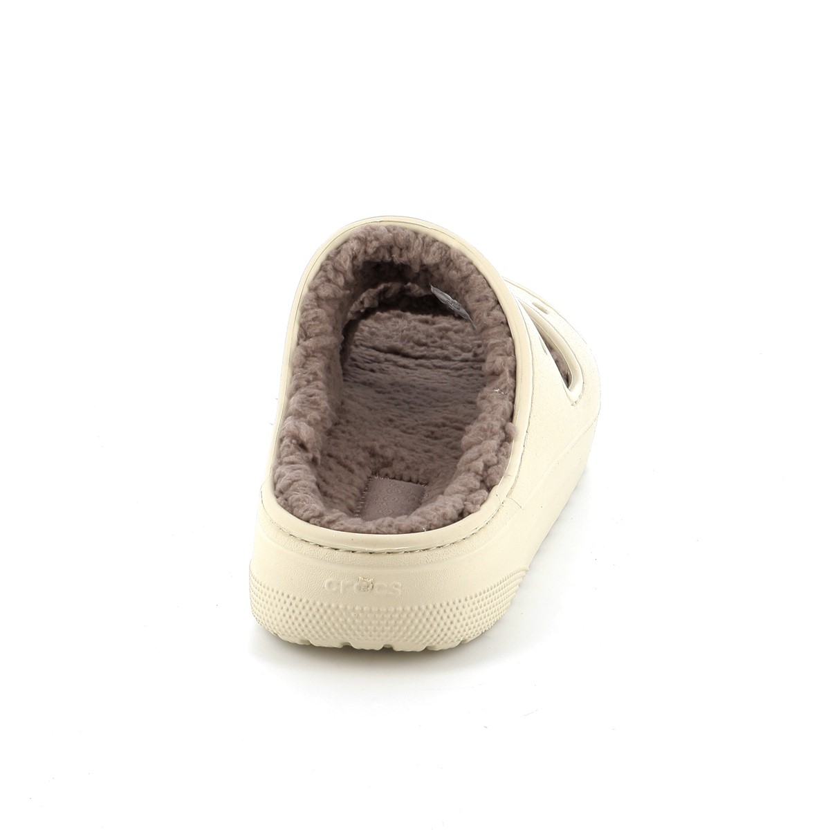 Γυναικεία Παντόφλα Crocs Classic Cozzzy Sandal Ανατομική Χρώματος Μπεζ ...