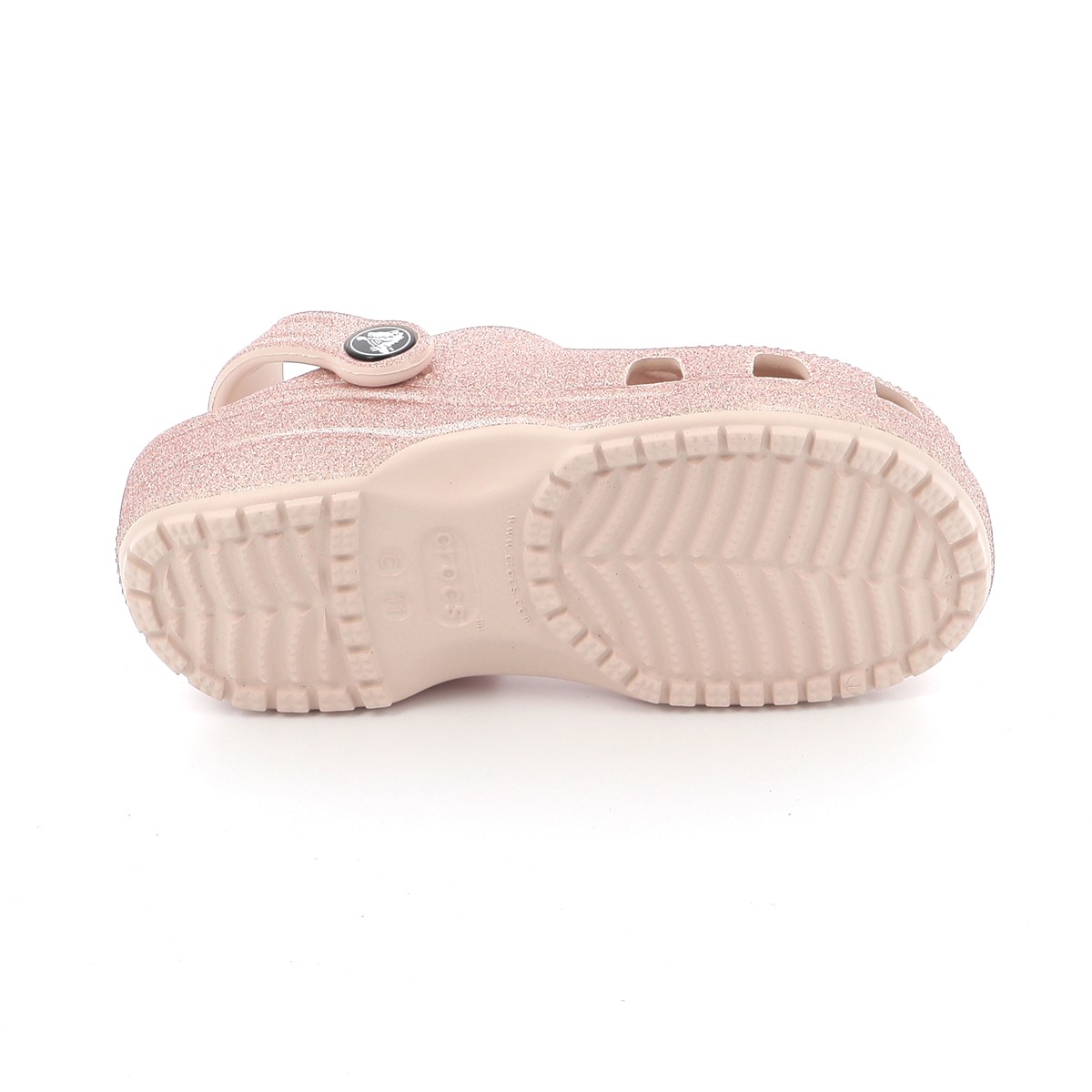 Παιδικό Σαμπό για Κορίτσι Crocs Classic Glitter Clog K Ανατομικό ...